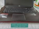 Power button blinking orange and blue | MSI Global English Forum