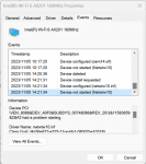 Wifi drivers keep crashing (Windows 11) | MSI Global English Forum