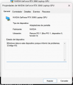 NVIDIA GeForce RTX 3060 Laptop GPU Device Issue "Graphics Device Driver ...