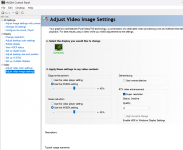 Video image setting is greyed out in Nvidia panel | MSI Global English Forum