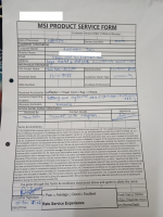 How to find RMA number | MSI Global English Forum